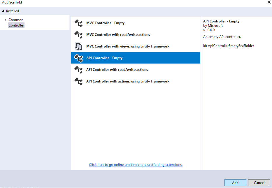 Consume Web API in .NET Core MVC using HTTPClient
