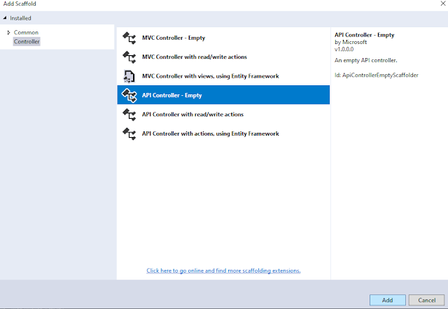 Consume Web API in .NET Core MVC using HTTPClient
