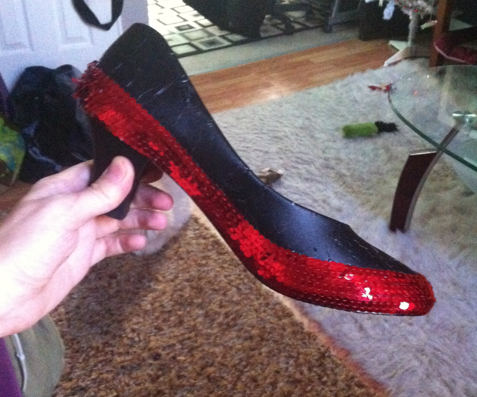 Randy Rainbow's Ruby Slippers: Ruby Slippers, Handmade Just For You!