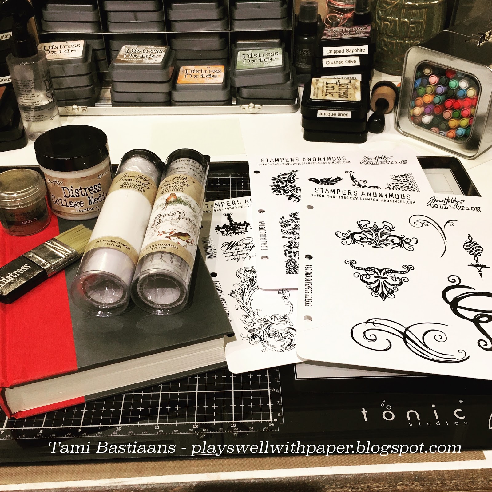 Plays Well With Paper: Collage Paper Altered Books