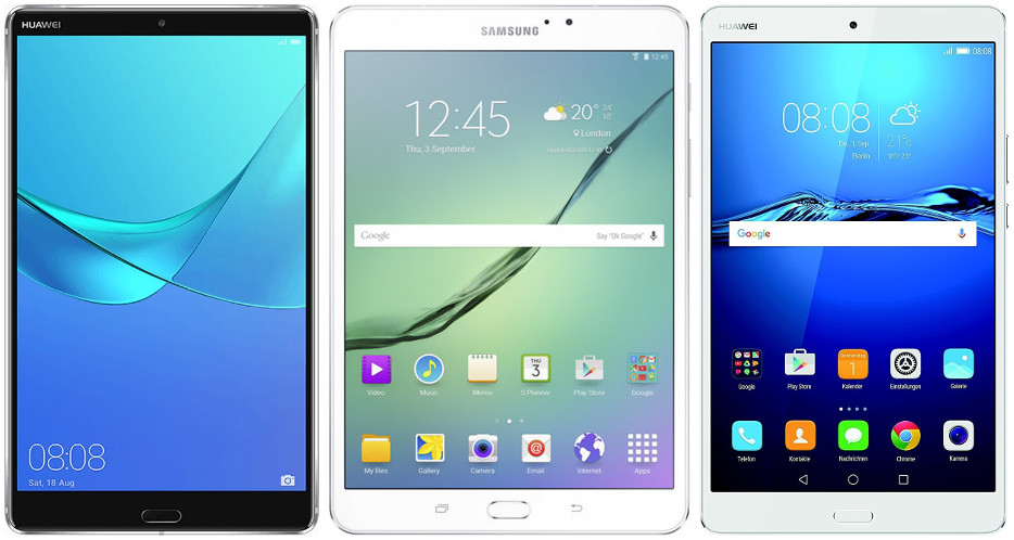 Mejores tablets Android ~8 pulgadas: Huawei MediaPad M5 8.4 vs Samsung ...
