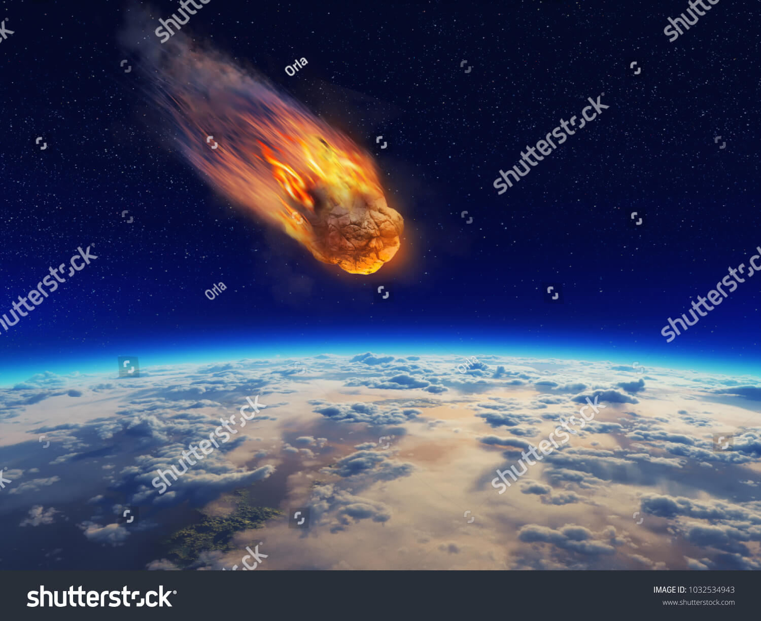 Sebuah Meteor memasuki atmosfer Bumi, tepat di atas Rusia | Nova Ardiansyah