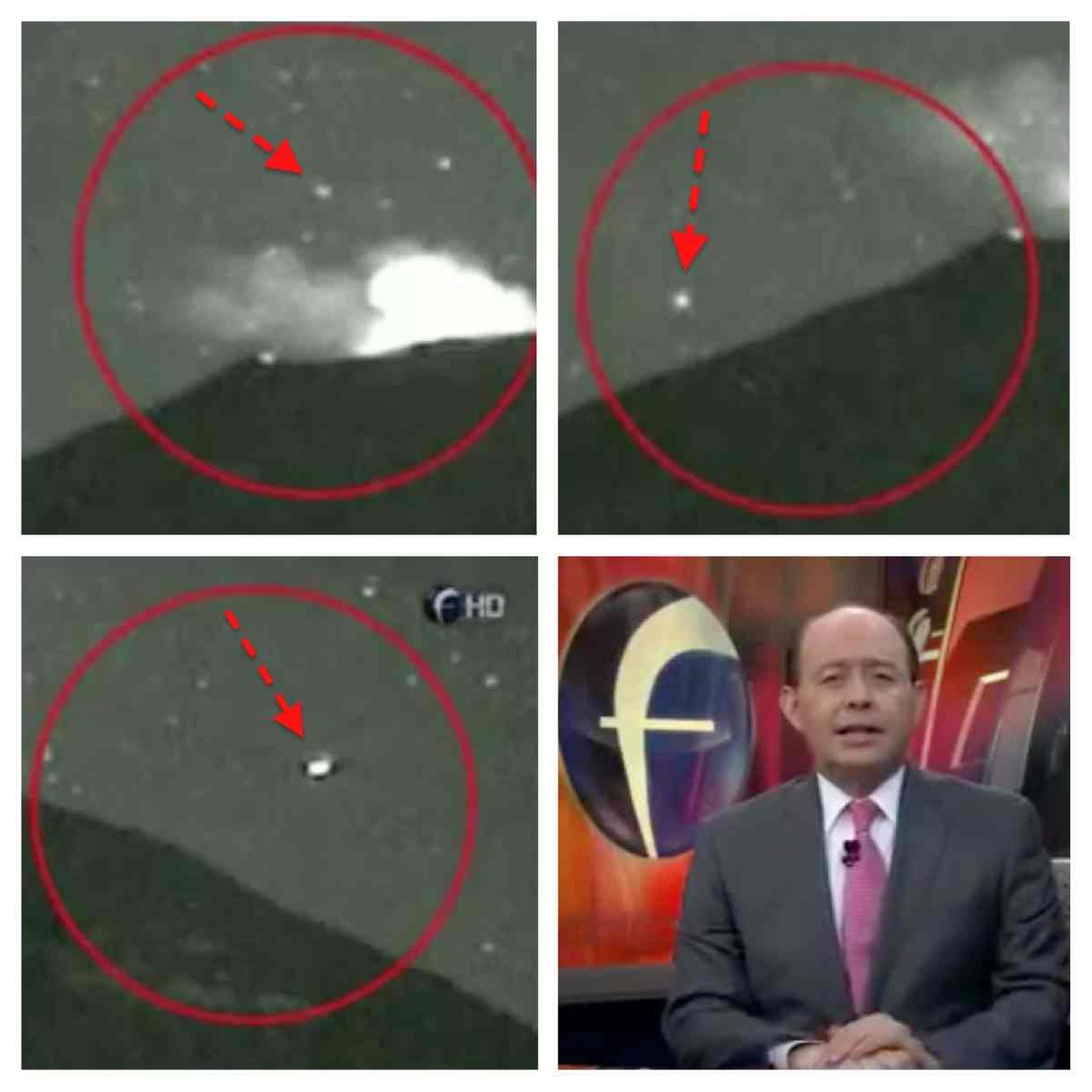 UFO SIGHTINGS DAILY: Many UFOs Seen Entering And Leaving Volcano In ...