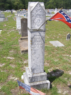 My Tapley Tree...and its Branches: Tombstone Tuesday: John Saffold Drake