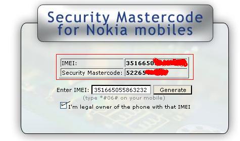 Nokia Security Master Code ~ Social Media Trick Game