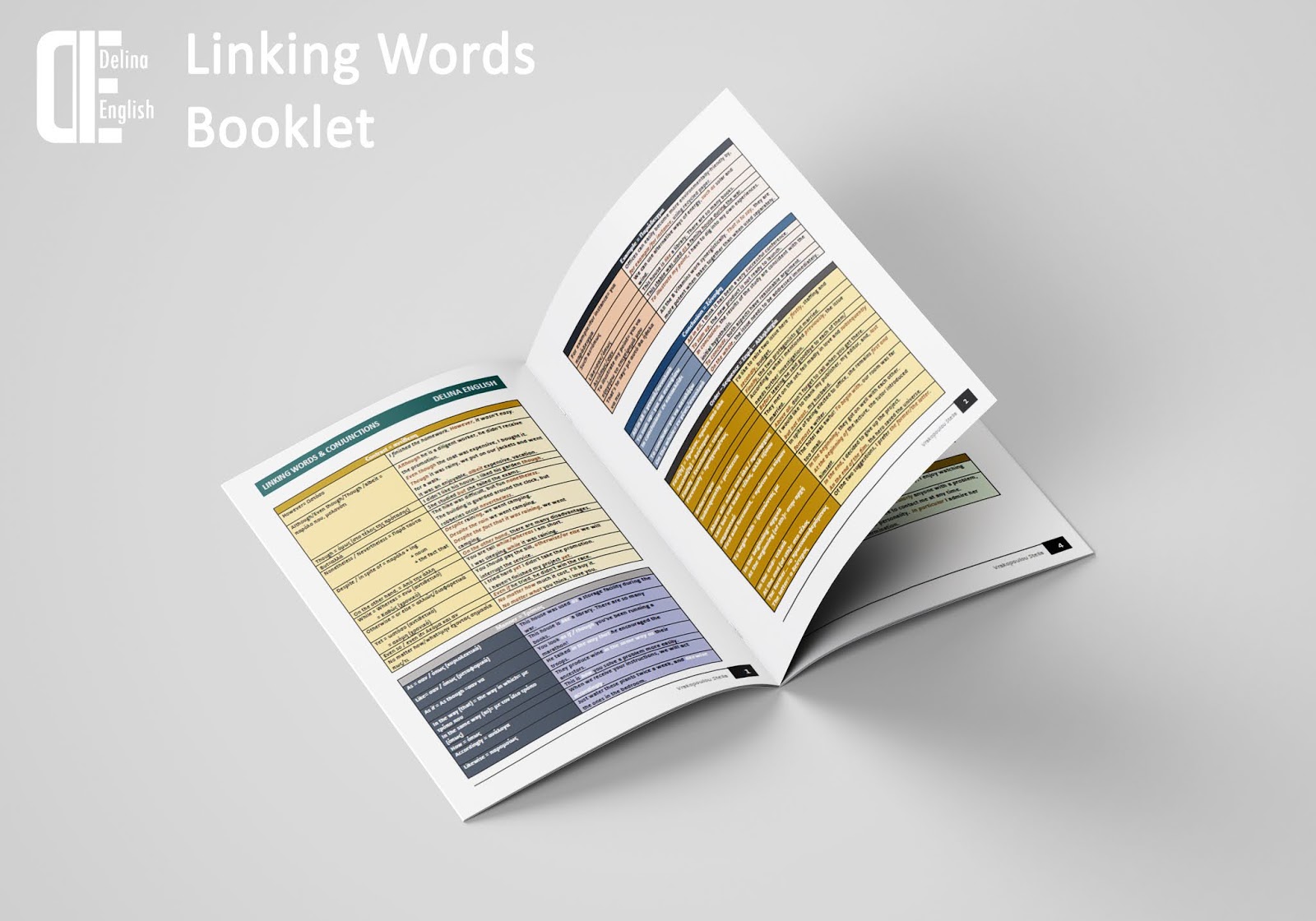Linking Words Booklet