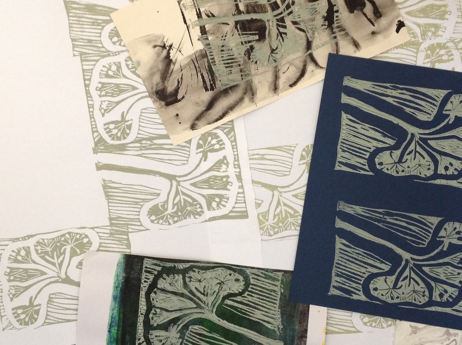 STITCHWORKS: Block Print Distort Part One