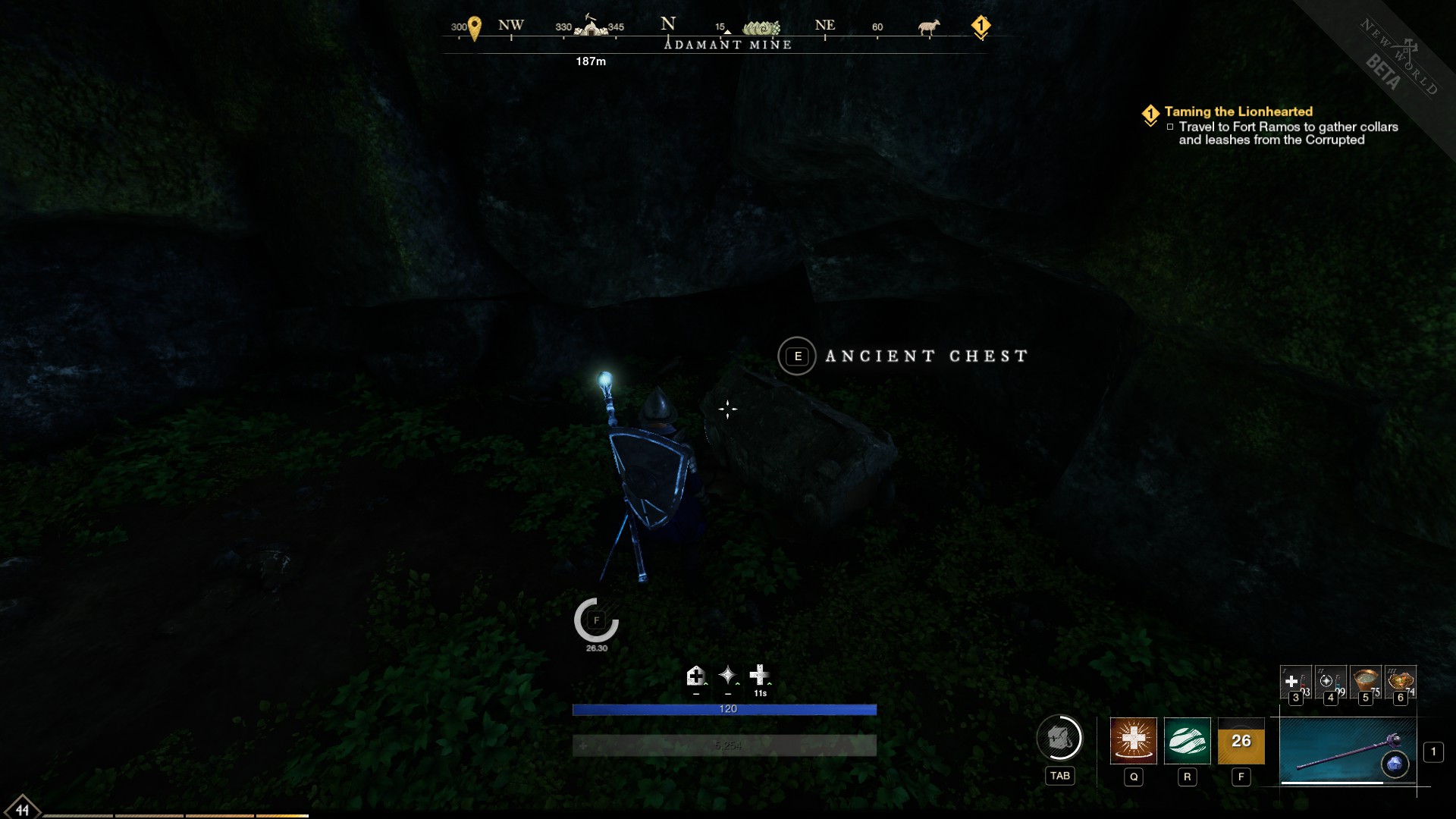 New World: Adamant Mine chest locations