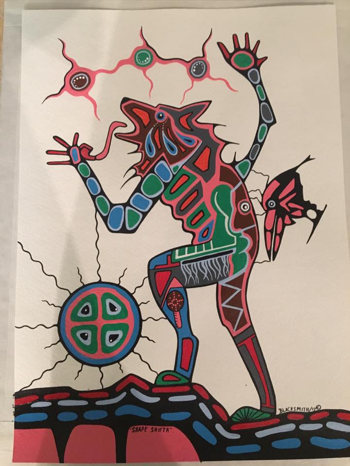 Ojibwe Confessions: Indigenous View Point: David Blacksmith Artist