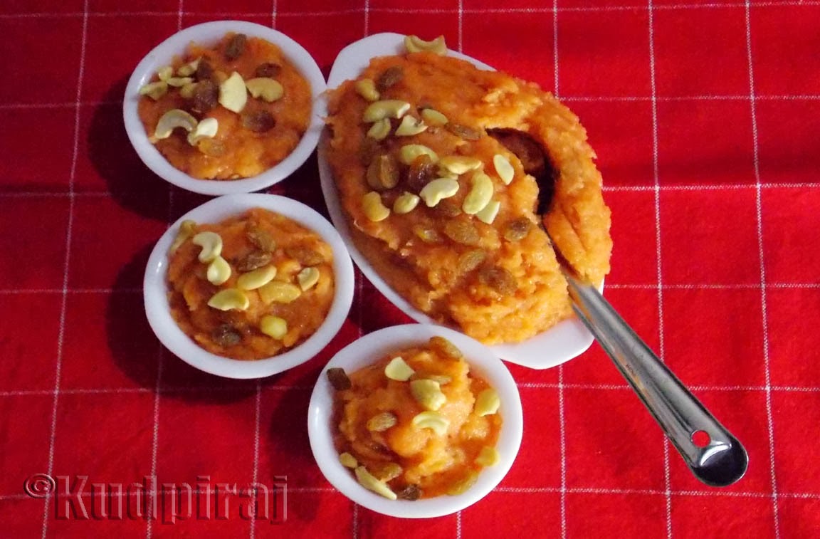 Kudpiraj's Garam Tawa: Dumrote/Dumroot Halwa