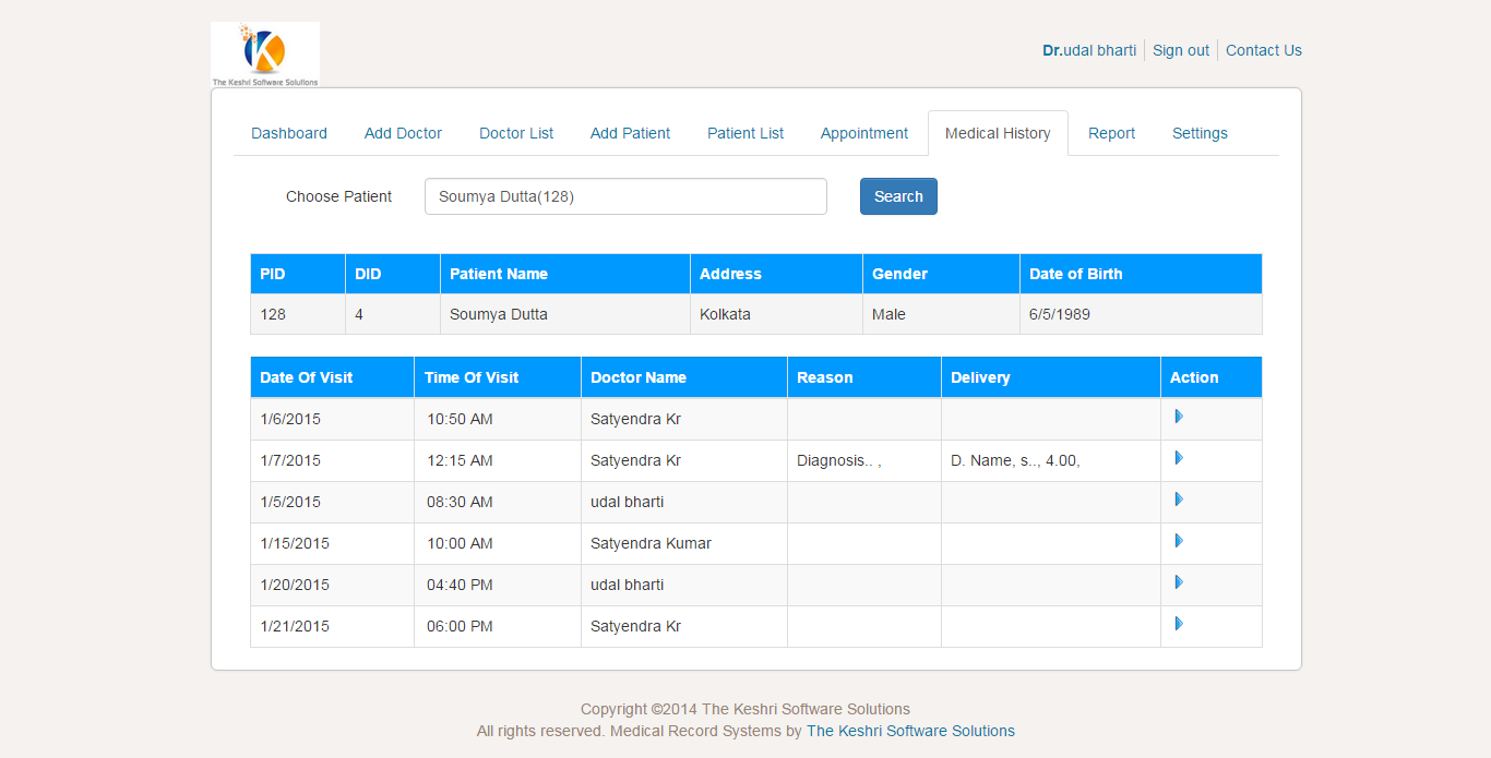 clinic Doctor Appointment System: clinic Doctor Appointment System