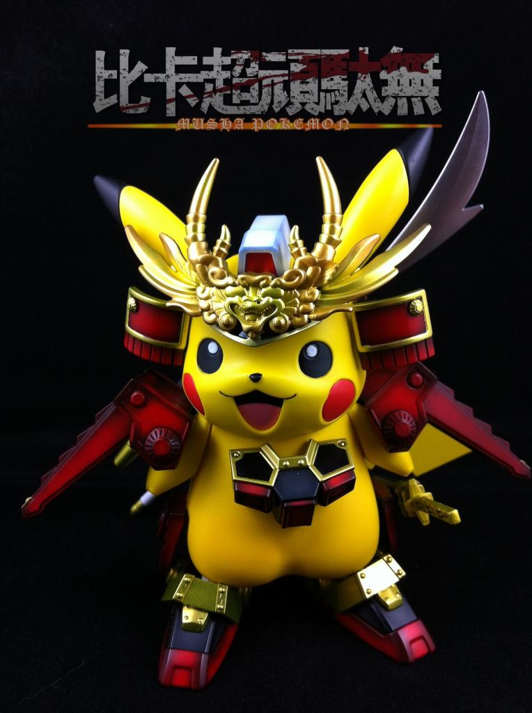 GUNDAM GUY: Gundam x Pokemon: Musha Pikachu - Custom Build