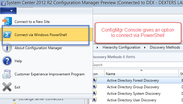 Powershell Sccm 2012 R2 Discovery 6902