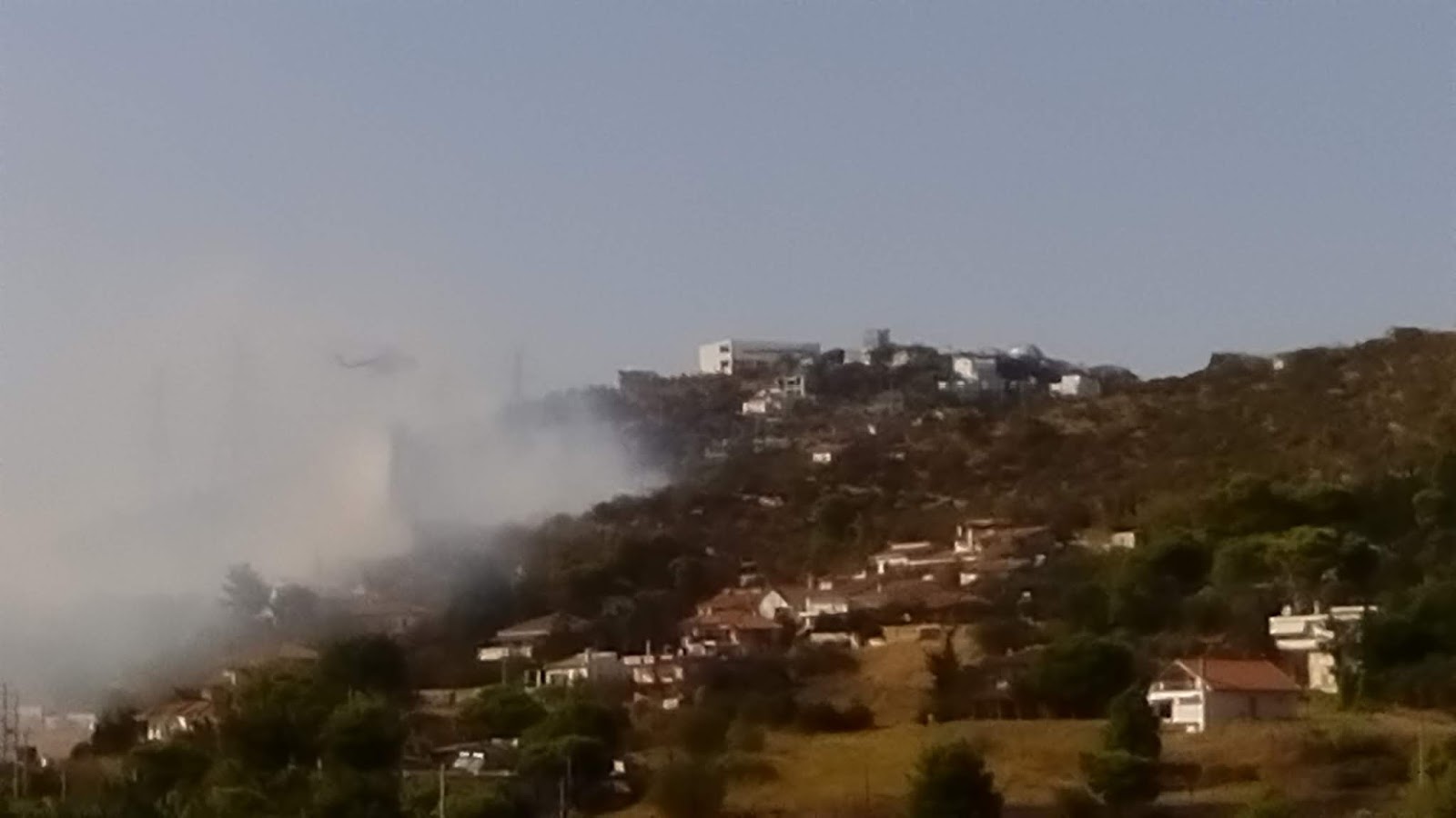 Φωνή της Ανθούσας: ΠΥΡΚΑΓΙΑ ΣΤΗΝ ΠΕΝΤΕΛΗ