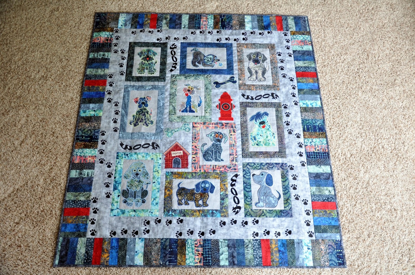 Attic Window Quilt Shop: BRIAN'S QUILT