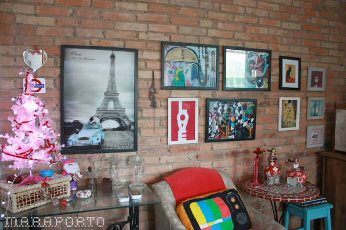 We Love Arq: Mix de quadros na decoração
