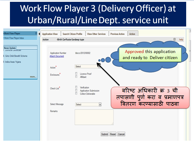 HOW TO WORKING SERVICE PlUS नागरिकांसाठी नोंदनी - VILLAGE GP DATA OPERATORS