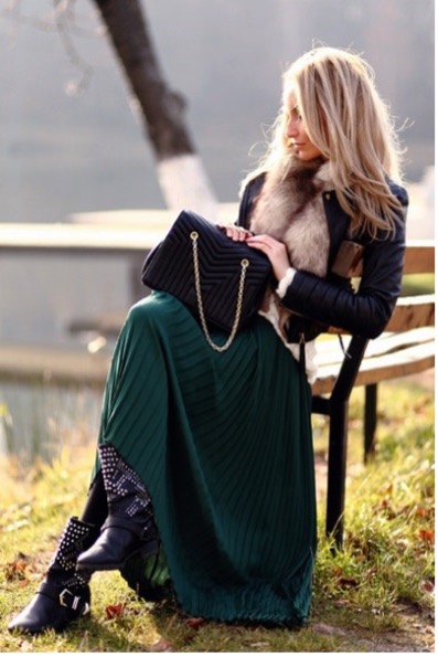 El blog de Grupo Imagen: Cómo usar polleras en invierno?