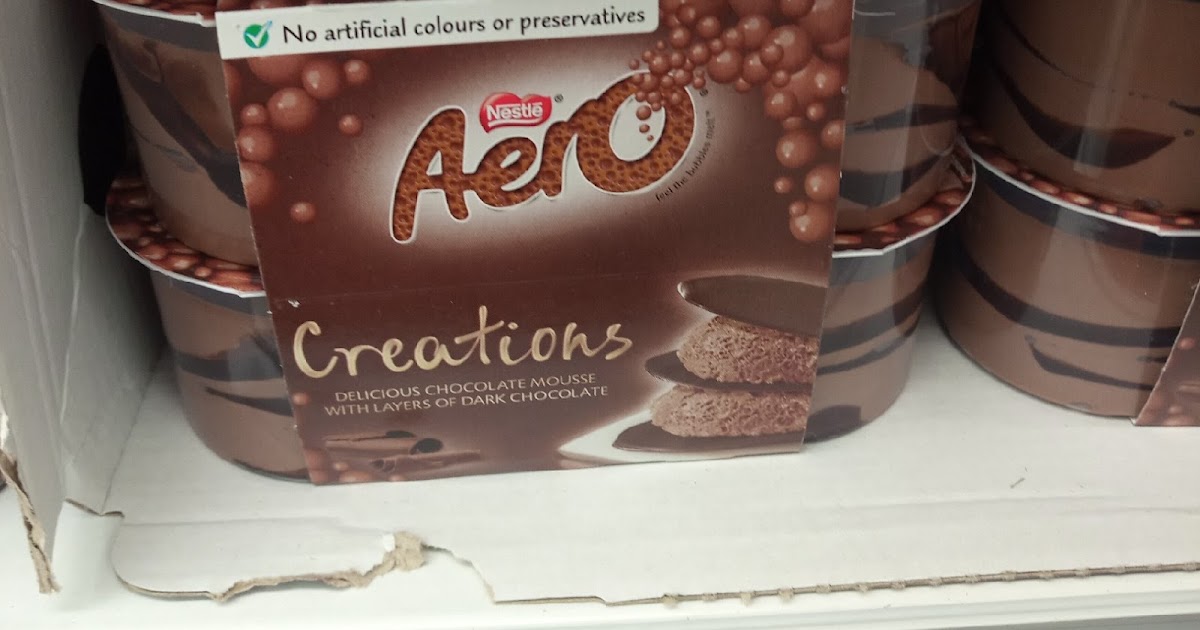 Supersupergirl's Food Reviews: Nestle Aero Creations Hazelnut Flavoured ...