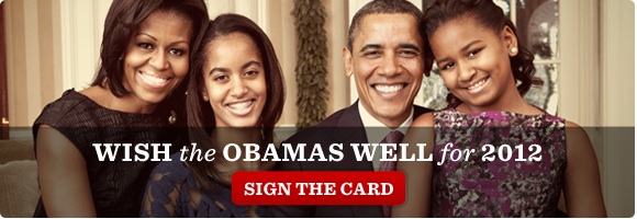 white house easter egg roll 2012: Obama Christmas Cards, Sent & Received