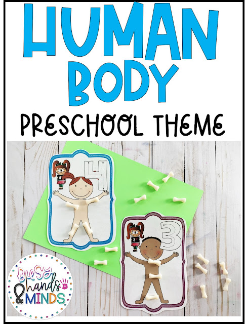 Human Body Preschool Theme | Busy Hands and Minds