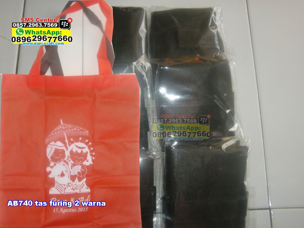 Tas Furing 2 Warna | Souvenir Pernikahan