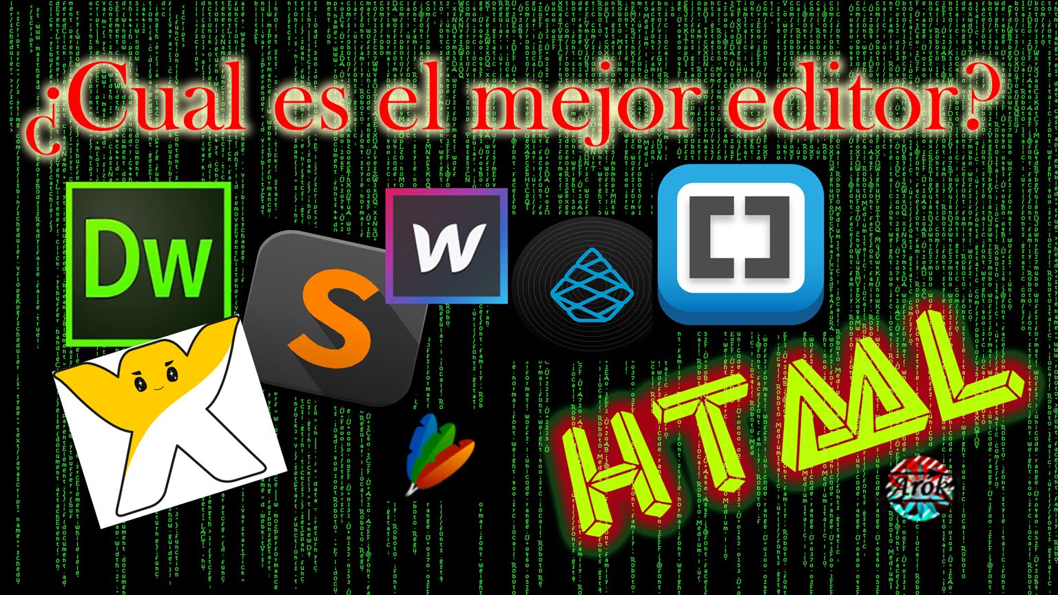 Introducción a HTML [Editores HTML] - Datos para blogger