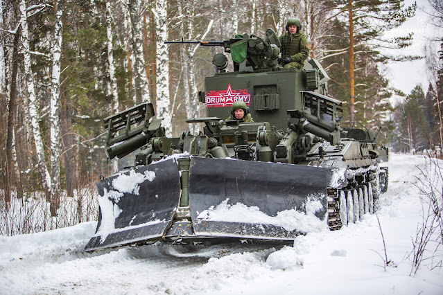 Russian Robots: From combat to engineering