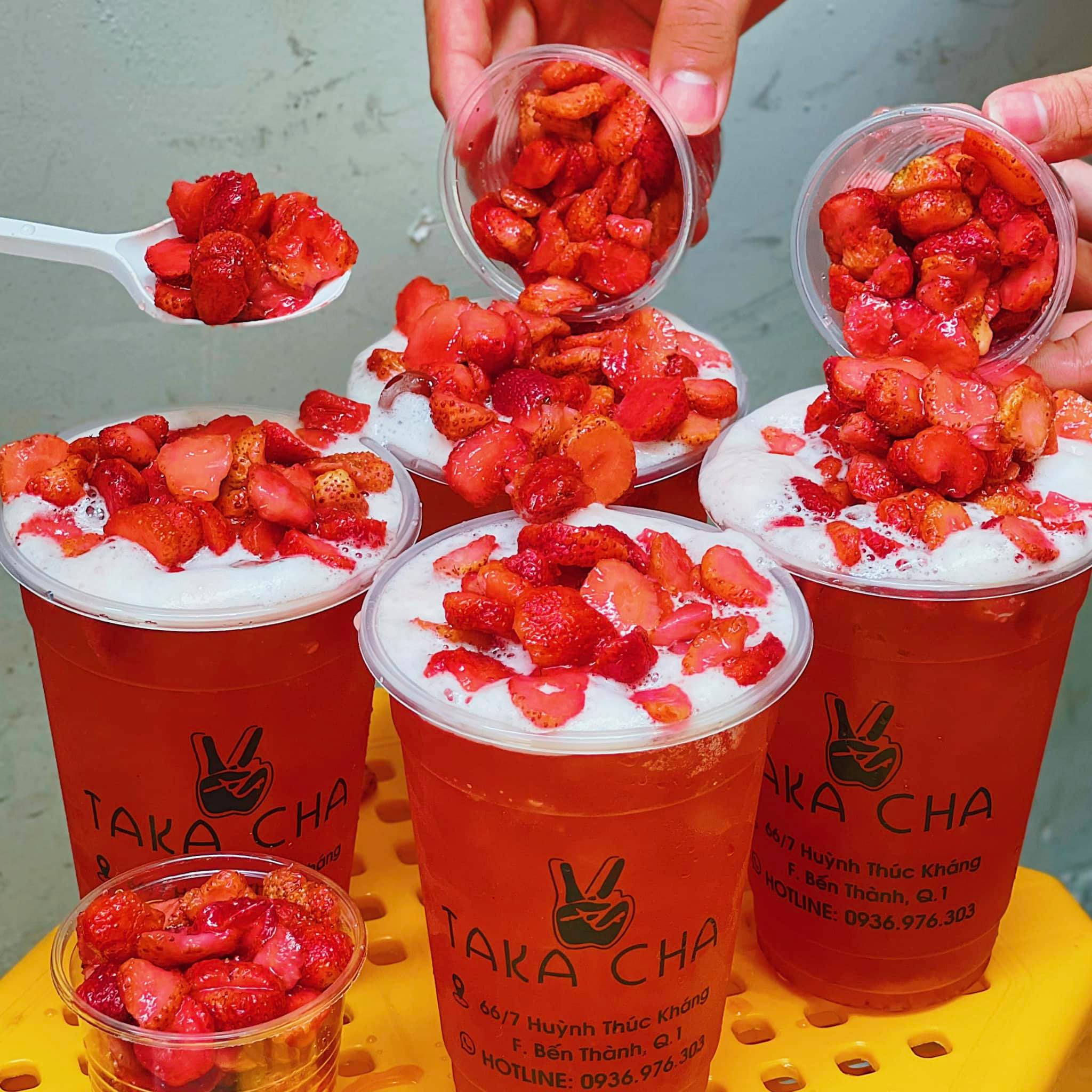 Takacha - Trà dâu ngon nhất Sài Thành