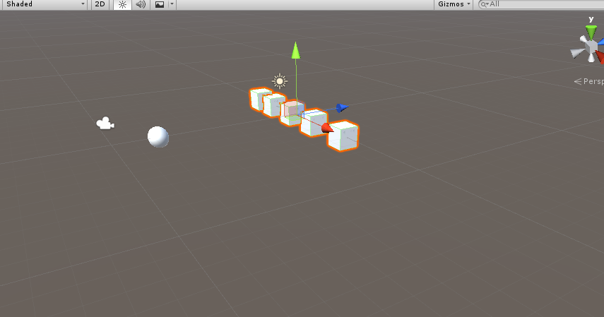 Different ways to move object and finding distance between two objects.