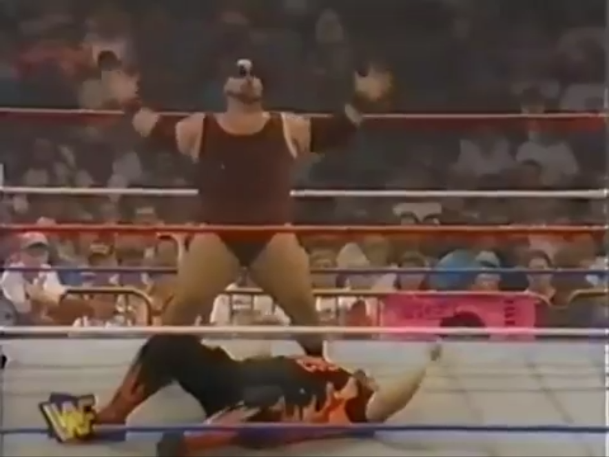 ProWresBlog: WWF Superstars 6/24/1995 - Bam Bam Bigelow vs Mantaur