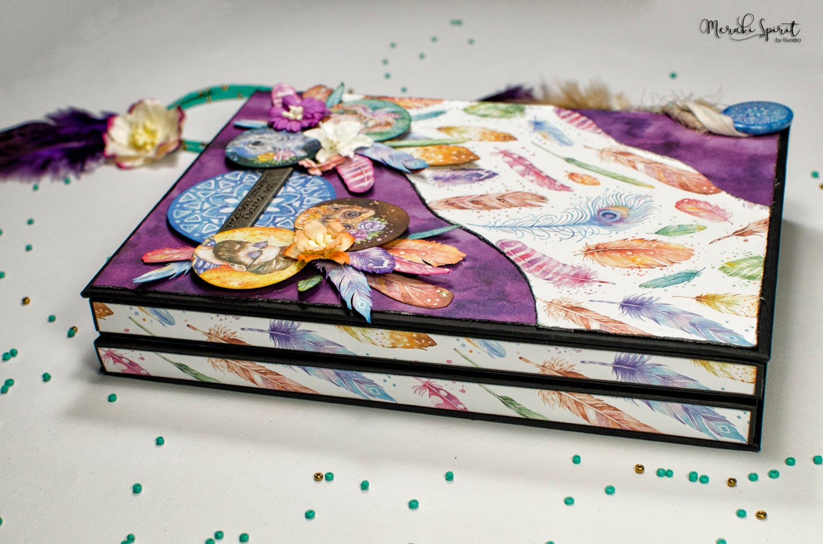 Mini Album Makers Challenge: Hippie Soul Gatefold Mini Album Tutorial ...