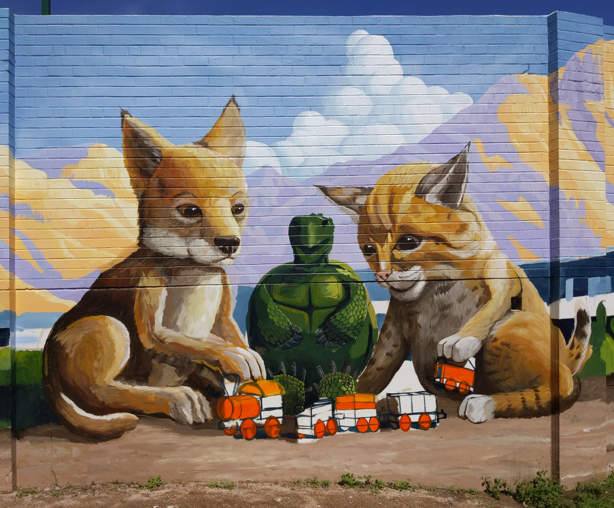 The Tucson Murals Project: Joe Pagac paints his old neighborhood ...