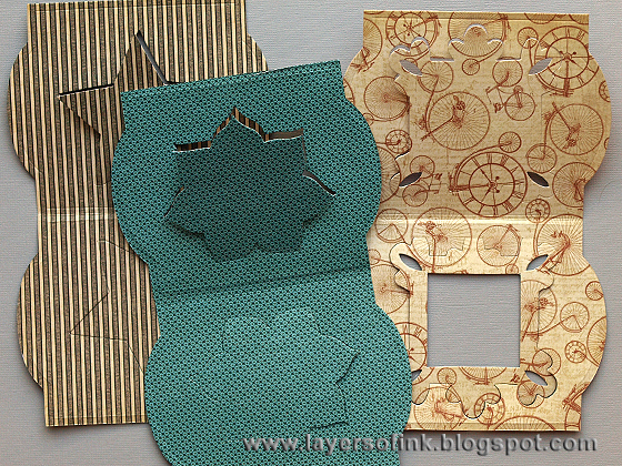 Layers of ink: Vintage Pop-Up Mini Book Tutorial