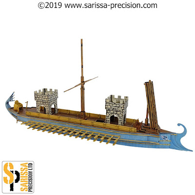 Wargame News and Terrain: Sarissa Precision: New Dhow and Roman Warship ...