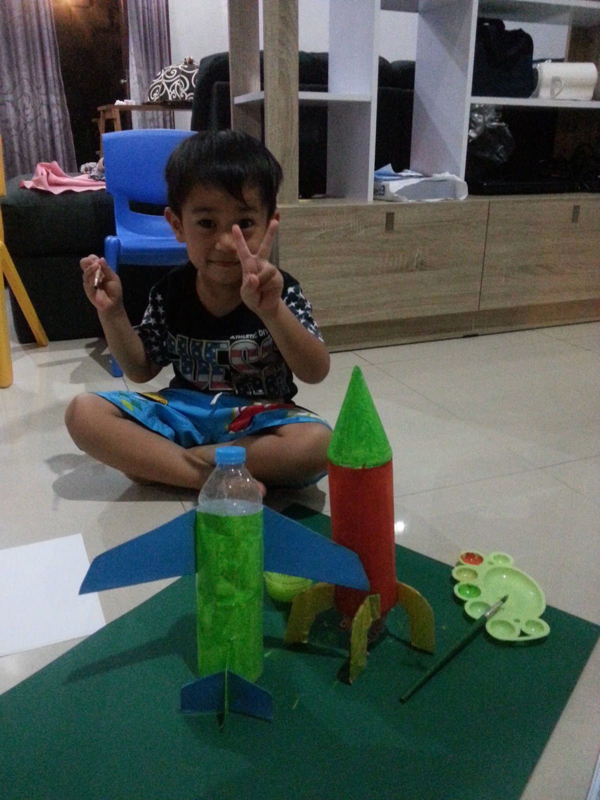 Ayo Kita Buat Pesawat dan Roket | Rumah Main Anak