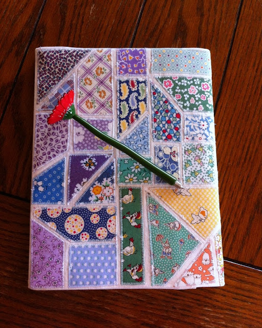 stitch-love-project: Field of Flowers Journal Cover
