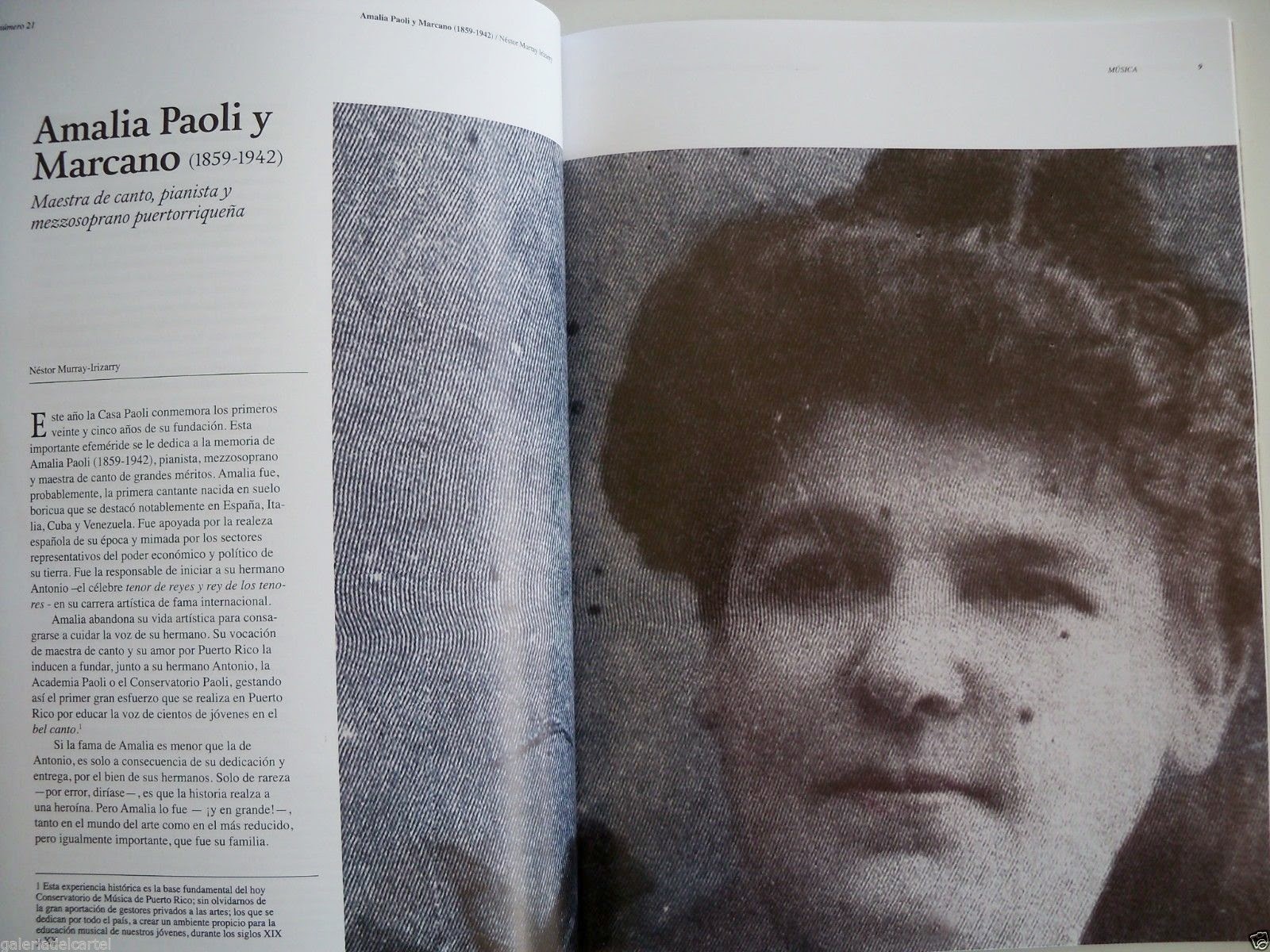 FORGOTTEN OPERA SINGERS : Amalia Paoli (Mezzo-Soprano) (Ponce, Puerto ...