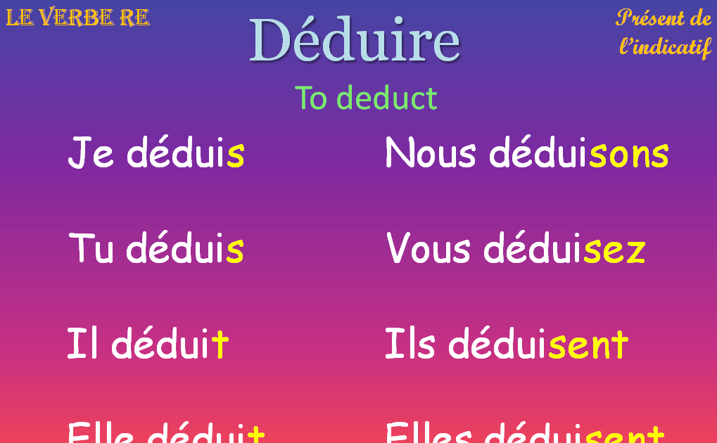 Déduire