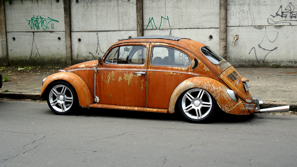Registros Automotivos do Cotidiano: VW Fusca Custom