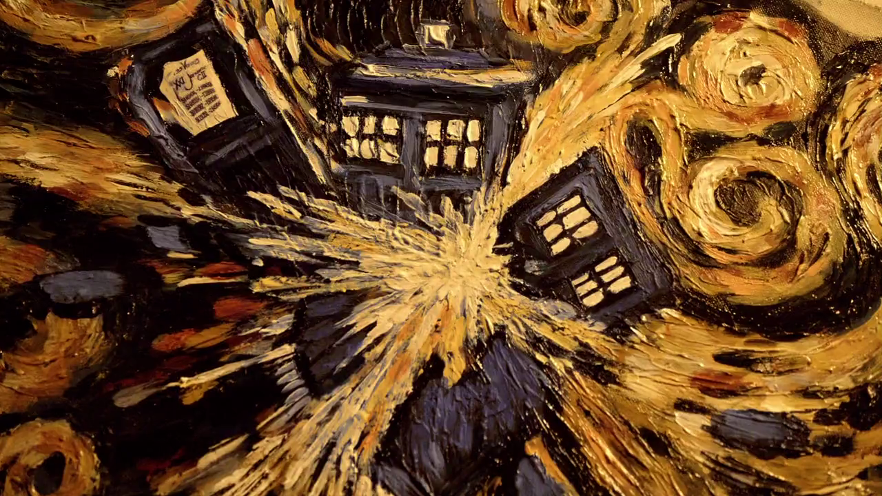 Dr.Who Paintings Dual Monitor : Rainmeter