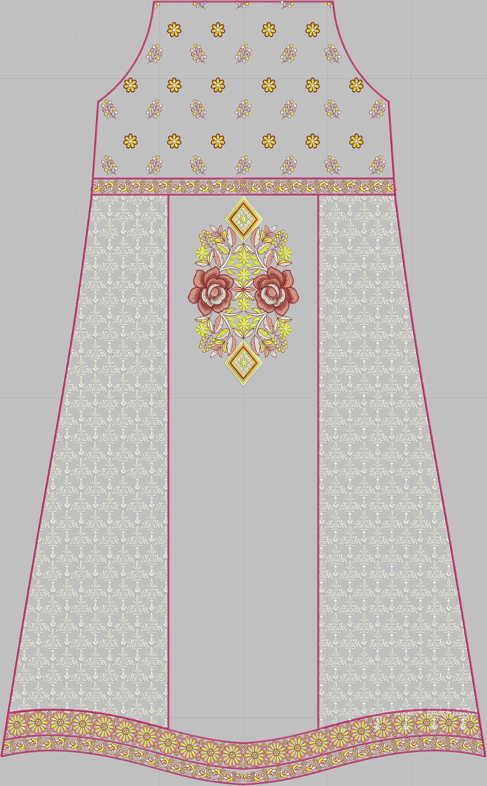 Digital Cad/Cam Embroidery Design