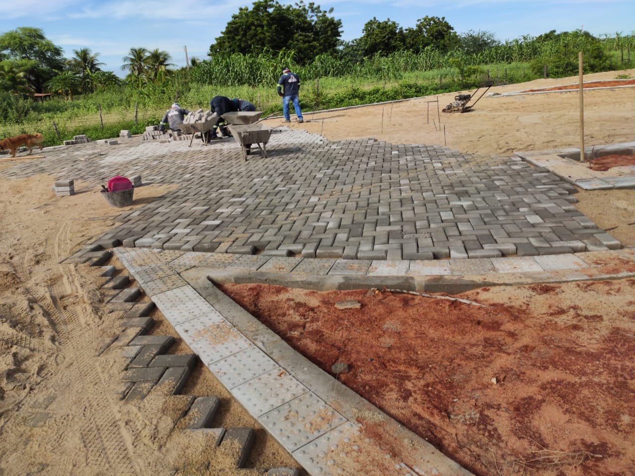 .: Infraestrutura: Executivo prossegue obra de edificação de logradouro ...