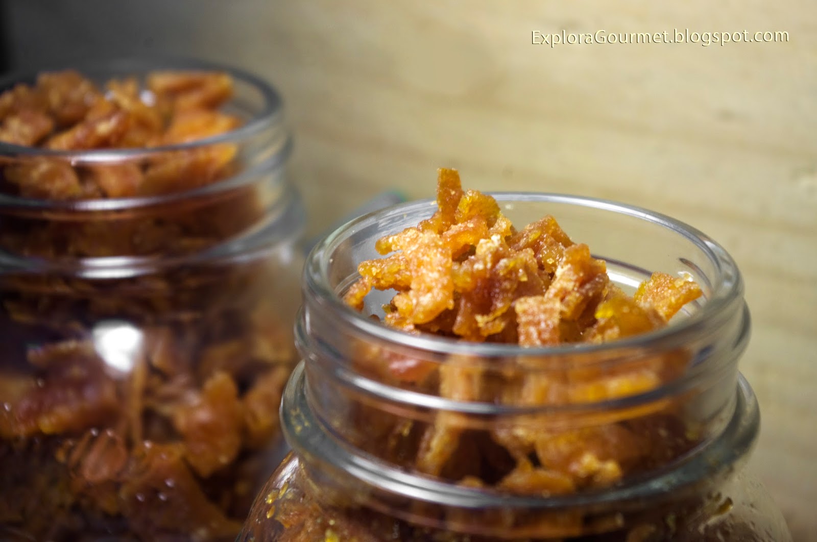 Explora Gourmet: Naranja caramelizada con azúcar moreno