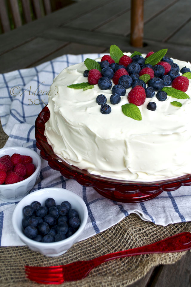 Adora's Box: BLUE VELVET CAKE