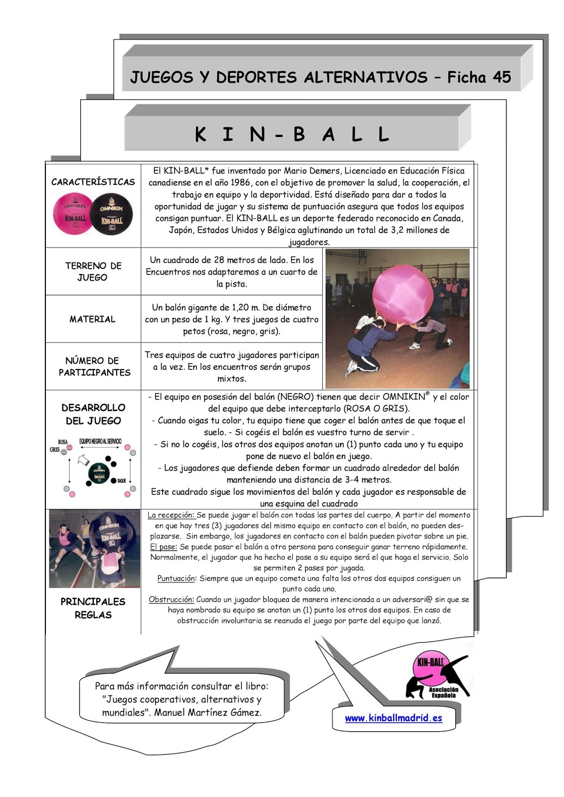 Mis30Diarios: KIN-BALL