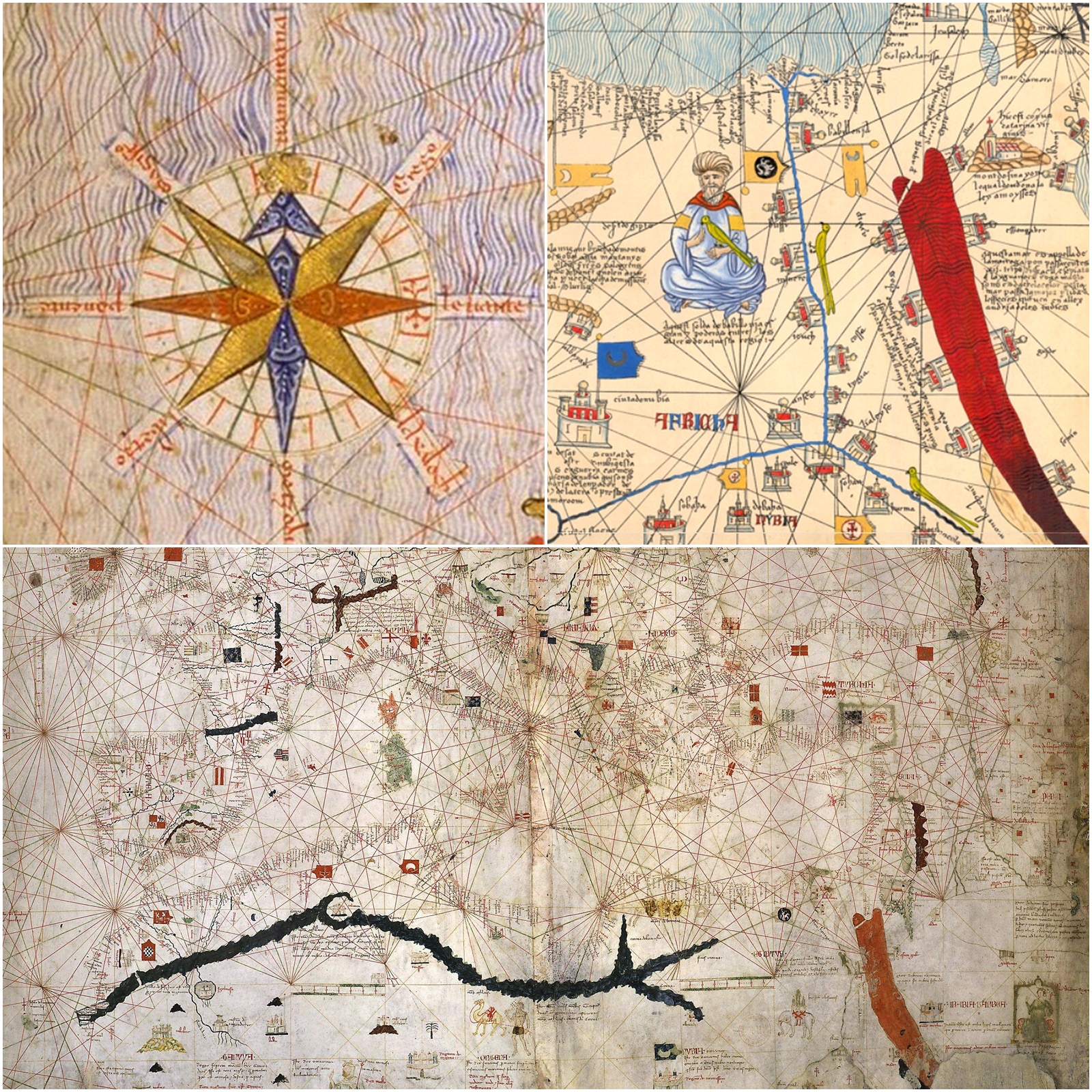 Mapamundi dels Cresques o "Atles Català" (1375)