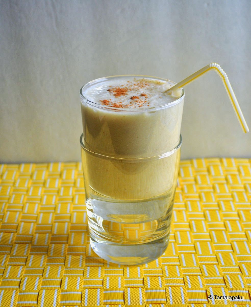 Banana-Oat Milkshake ~ Tamalapaku