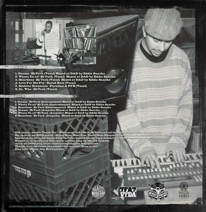 HipHop-TheGoldenEra: Dj Shok Presents Mass Vinyl / Hi Tech 90s ...