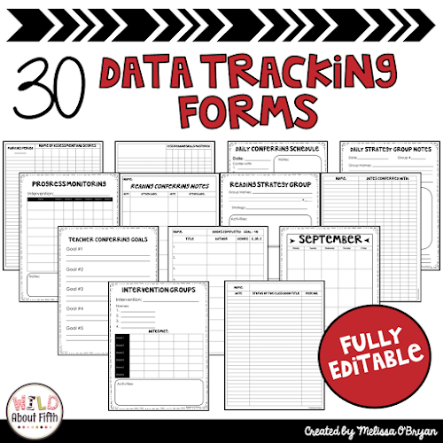 Organize Your Reading Data and Confer with Consistency | Wild about ...